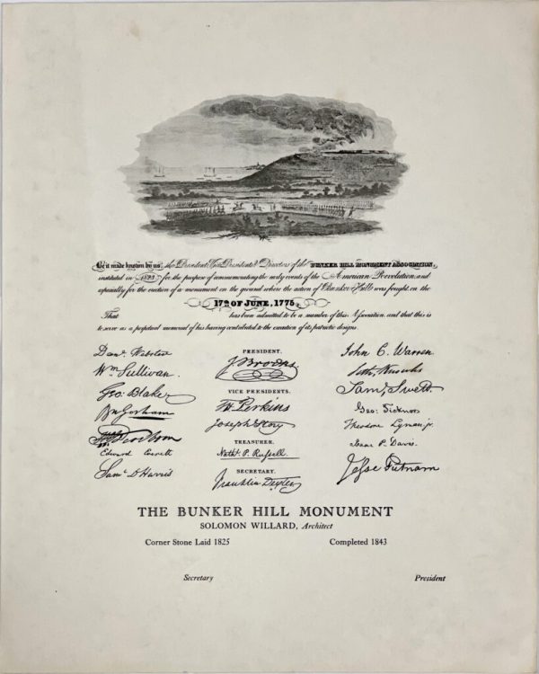 Become a Member - Bunker Hill Monument Association